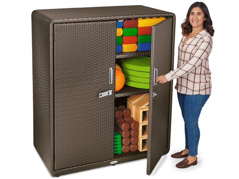 Outdoor Lockable Storage Cabinet at Lakeshore Learning