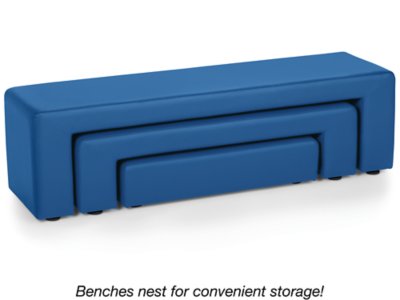 Comfy Nesting Benches at Lakeshore Learning