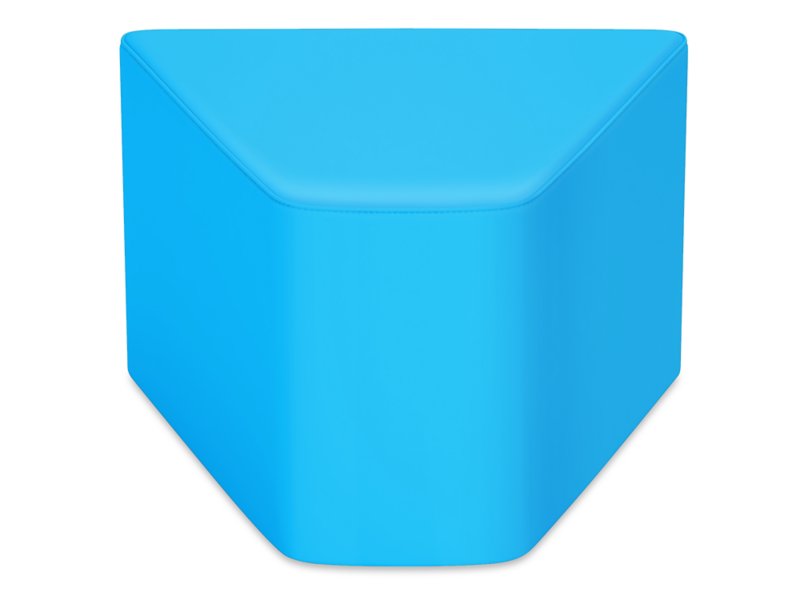 Flex-Space Comfy Wedge Lounge Seat - Blue at Lakeshore Learning