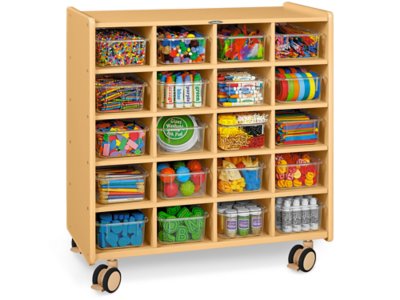 Flex-Space Jr.® Mobile Cubby Storage Unit at Lakeshore Learning