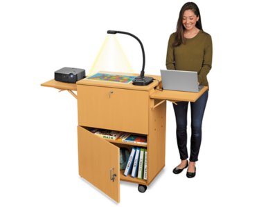 Flex-Space Student Storage Backpack Cart at Lakeshore Learning