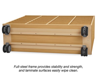 Flex-Space Mobile Student Work Organizer - Maple at Lakeshore Learning