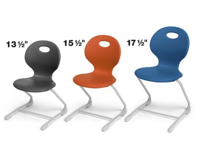 Modern Edge Ergo Bounce Cantilever Chairs at Lakeshore Learning