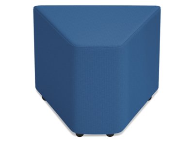 Flex-Space Engage Mobile Wedge Lounge Seat - Midnight Blue at Lakeshore Learning