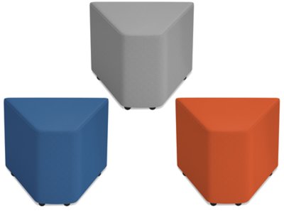 Modern Edge Mobile Wedge Lounge Seat at Lakeshore Learning