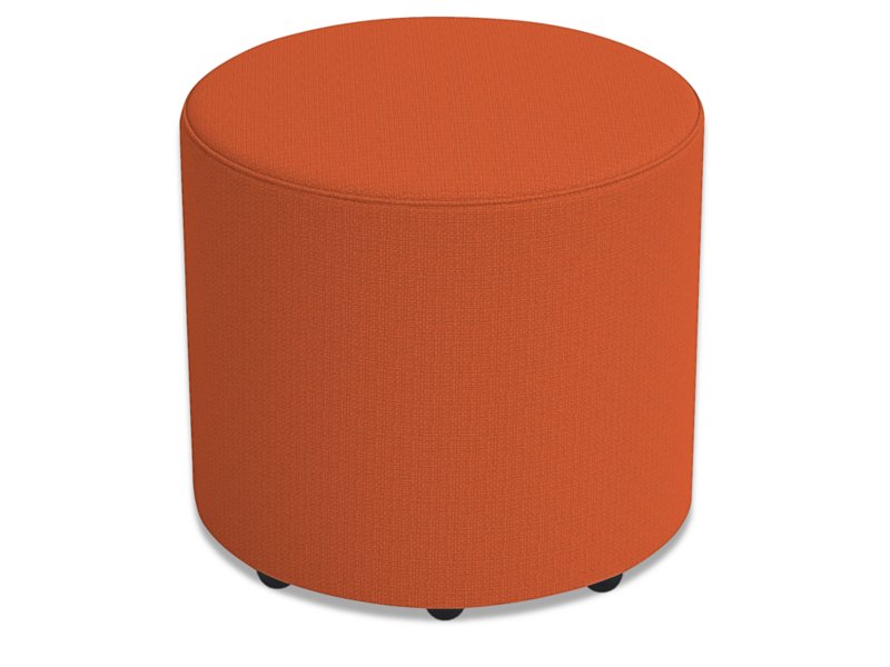 Flex-Space Engage Mobile Round Lounge Seat - Autumn Orange at Lakeshore ...