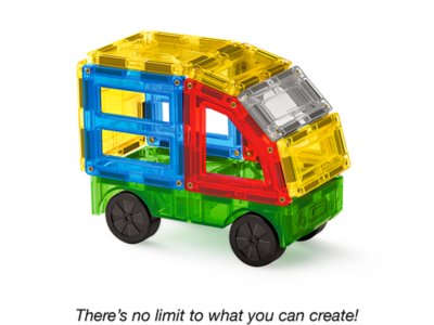 Magnetic Wonder Tiles® - Vehicle Builder at Lakeshore Learning