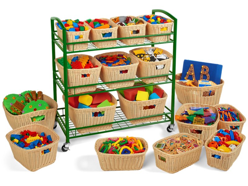 Blocks & Builders Instant Learning Cart - Preschool-K at Lakeshore Learning