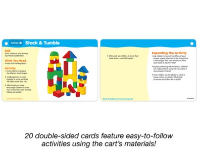 Blocks & Builders Instant Learning Cart - Preschool-K at Lakeshore Learning