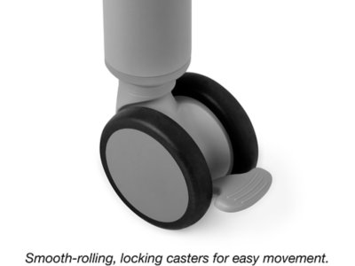 Modern Edge Mobile Mosaic Student Desk at Lakeshore Learning