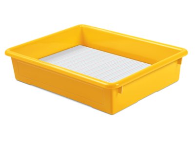 Heavy-Duty Paper Tray - Yellow at Lakeshore Learning