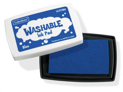 Lakeshore Washable Ink Pad - Blue at Lakeshore Learning