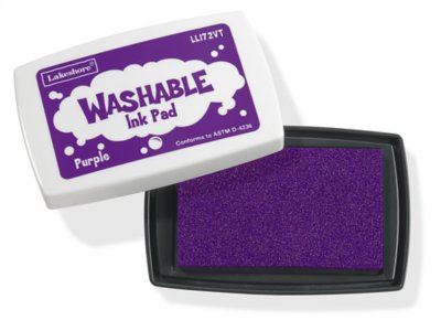 Lakeshore Washable Ink Pads - Set of 5 Colors at Lakeshore Learning