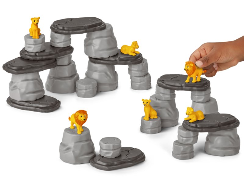 Courageous Lions Boulder Blocks at Lakeshore Learning