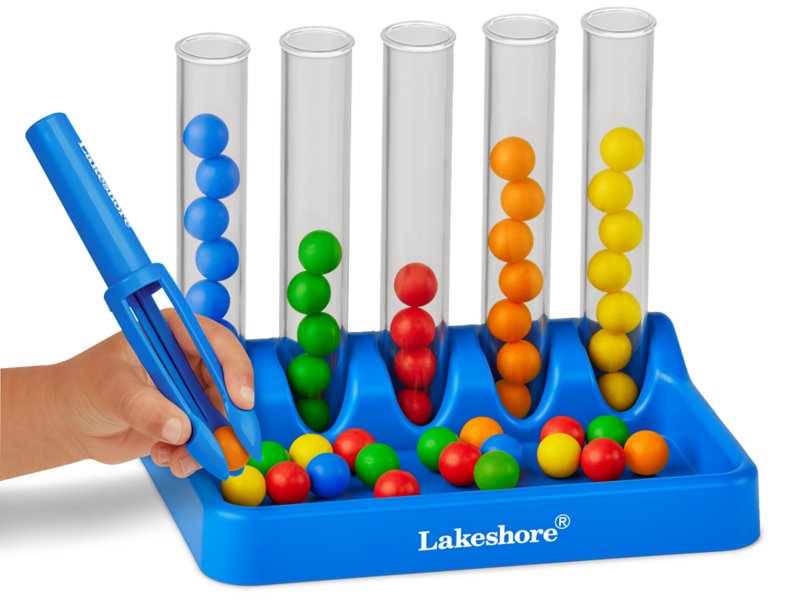 Tweezer Tongs Color Sorting Kit at Lakeshore Learning