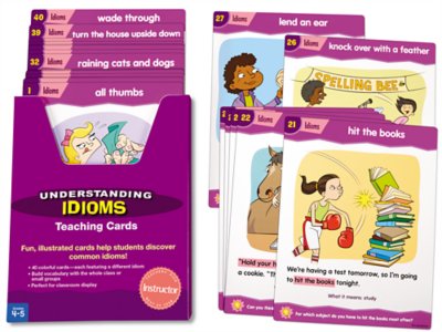 Understanding Idioms Teaching Cards at Lakeshore Learning