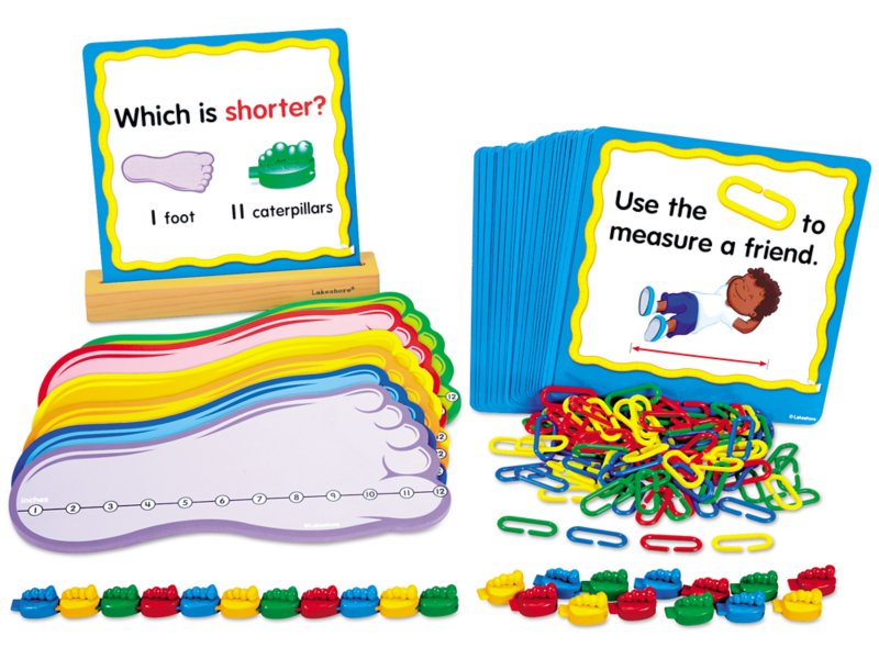 How Long Is It? Measurement Center at Lakeshore Learning