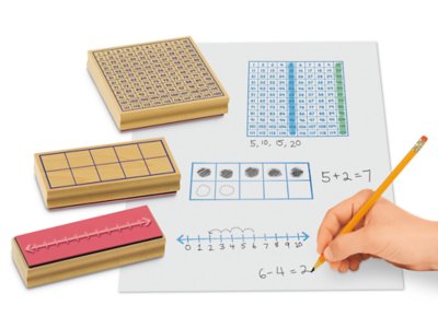 Giant Number Sense Stamp Set at Lakeshore Learning