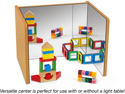 Light Table Mirror Center at Lakeshore Learning