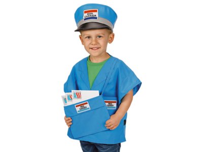 Toddler Mail Carrier Costume at Lakeshore Learning