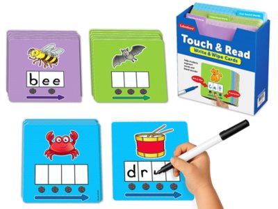 Touch & Read Write & Wipe Cards at Lakeshore Learning