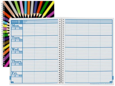 Lakeshore Lesson Plan Book - Colorful Heart at Lakeshore Learning