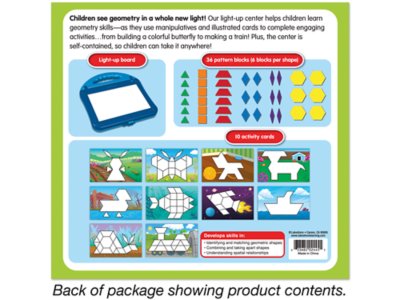 Geometry Light-Up Activity Center at Lakeshore Learning