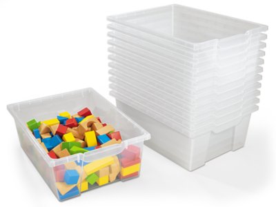 See-Inside Bins - Set of 12 at Lakeshore Learning