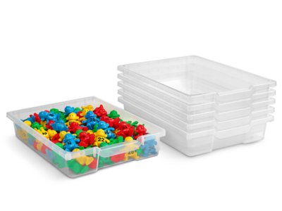 See-Inside Storage Trays - Set of 6 at Lakeshore Learning