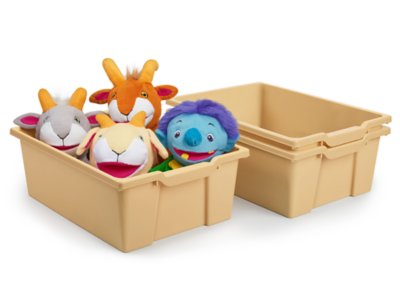 Natural Color Big Bins - Set of 3 at Lakeshore Learning