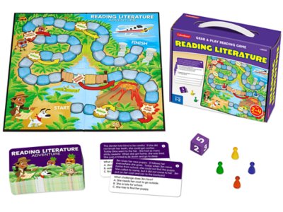 Reading Literature Grab & Play Game - Gr. 1-2 at Lakeshore Learning