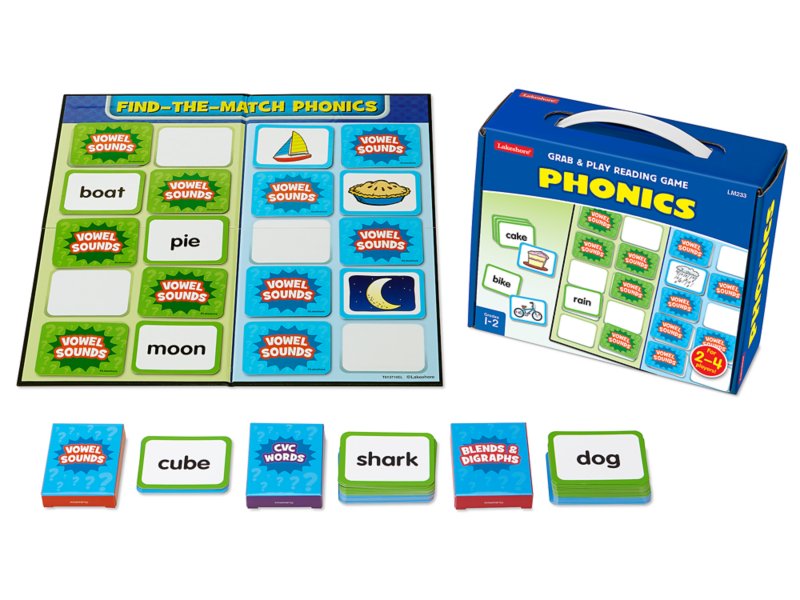 Phonics Grab & Play Game - Gr. 1-2 at Lakeshore Learning