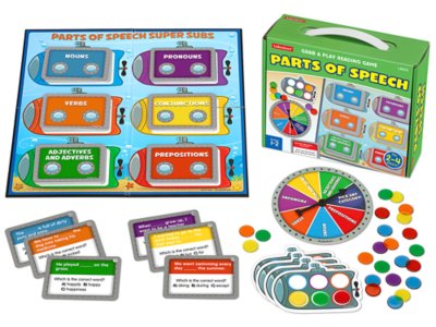 Parts of Speech Grab & Play Game - Gr. 1-2 at Lakeshore Learning