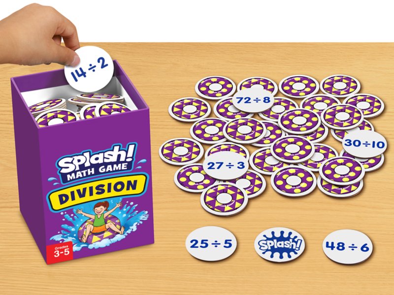 Splash! Division Game at Lakeshore Learning