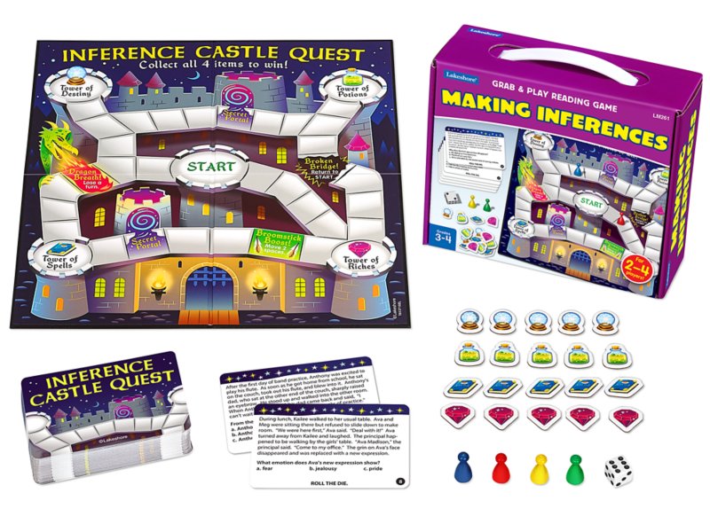 Making Inferences Grab & Play Game - Gr. 3-4 at Lakeshore Learning