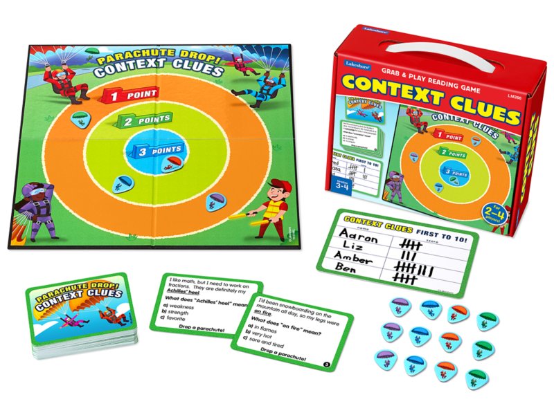 Context Clues Grab & Play Game - Gr. 3-4 at Lakeshore Learning