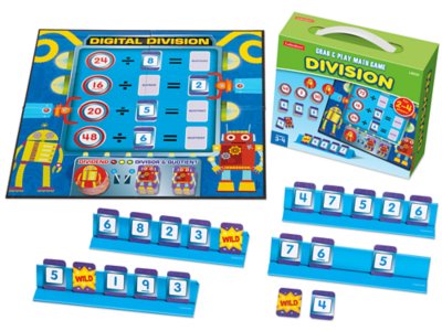 Division Grab & Play Game - Gr. 3-4 at Lakeshore Learning