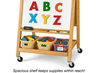 Hardwood Mobile Teaching Easel at Lakeshore Learning