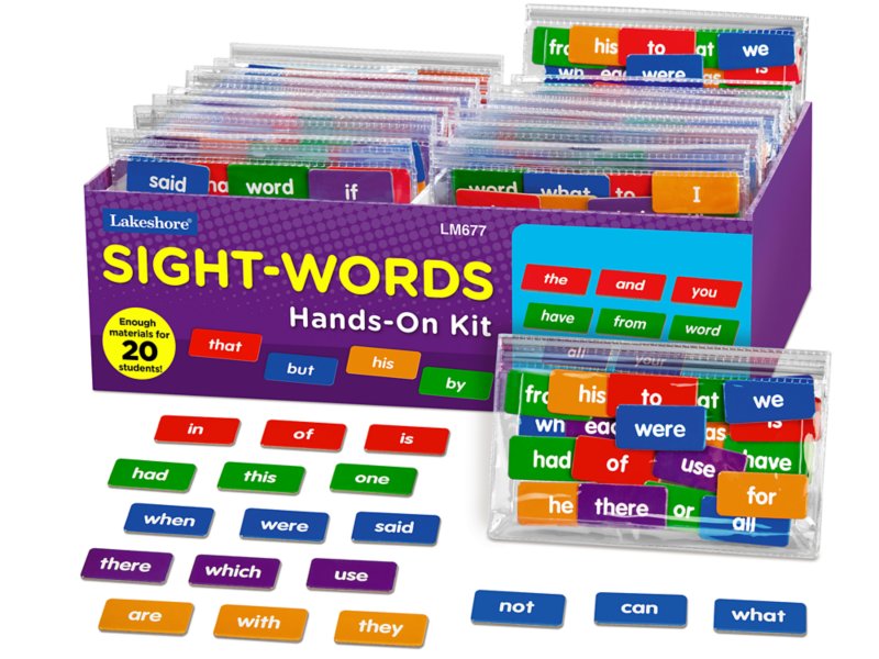 Sight-Words Hands-On Teaching Kit at Lakeshore Learning