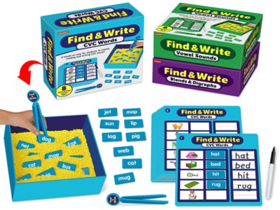 Find & Write Phonics Activity Centers - Complete Set at Lakeshore Learning