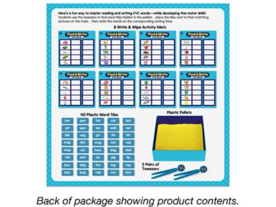 Find & Write CVC Words Activity Center at Lakeshore Learning
