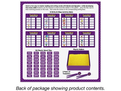 Find & Write Blends & Digraphs Activity Center at Lakeshore Learning