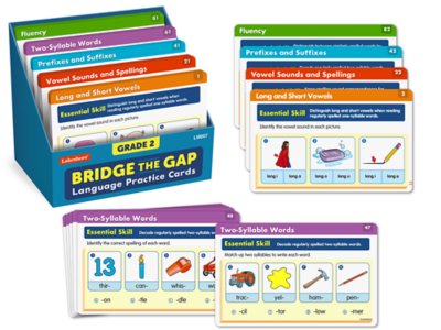 Bridge the Gap! Language Practice Cards - Gr. 2 at Lakeshore Learning