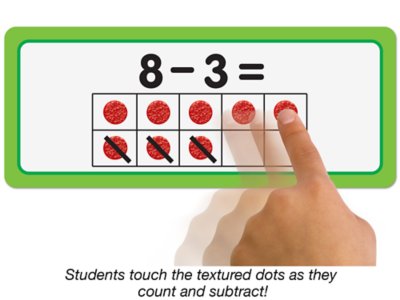 Touch & Match Sensory Subtraction Cards at Lakeshore Learning