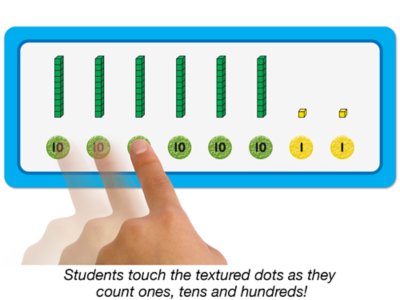 Touch & Match Sensory Place Value Cards at Lakeshore Learning