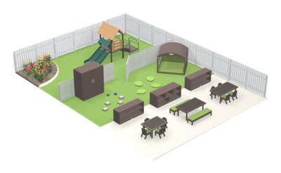 Complete Classroom® for Infant Toddler Outdoor Area| Lakeshore®