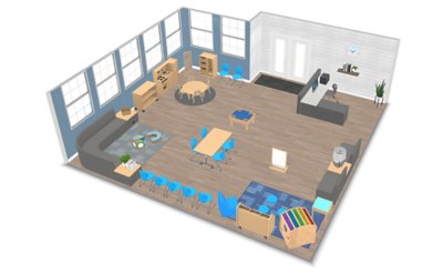 Complete Classrooms® for Pediatric Waiting Room | Lakeshore®