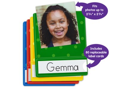Magnetic Picture Pockets - Set of 20 at Lakeshore Learning