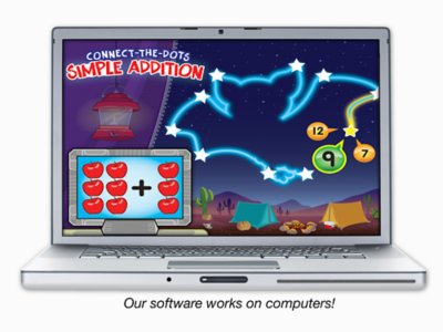 Connect-The-Dots Simple Addition Games - Interactive CD-ROM - Class ...
