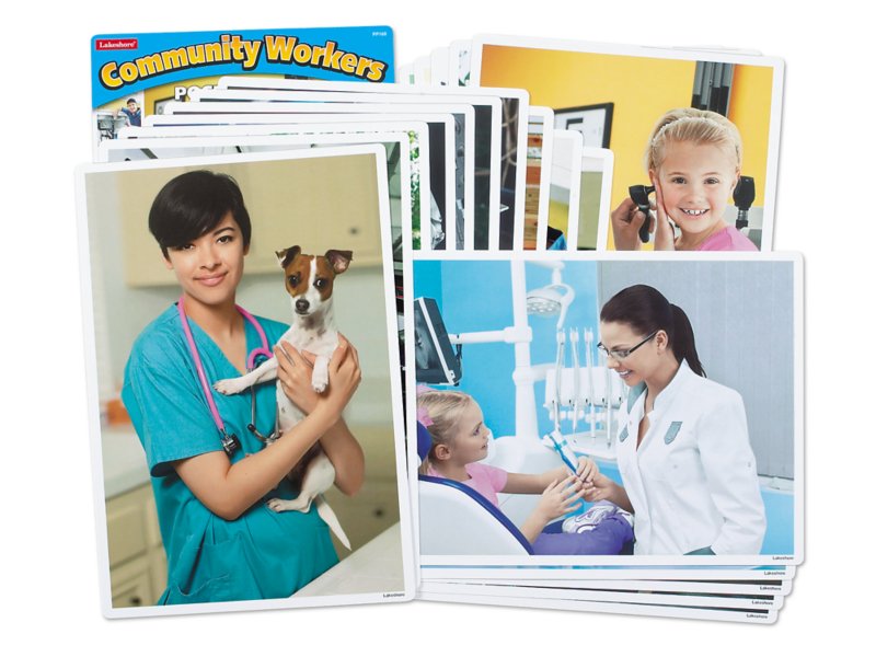 Community Workers Poster Pack at Lakeshore Learning